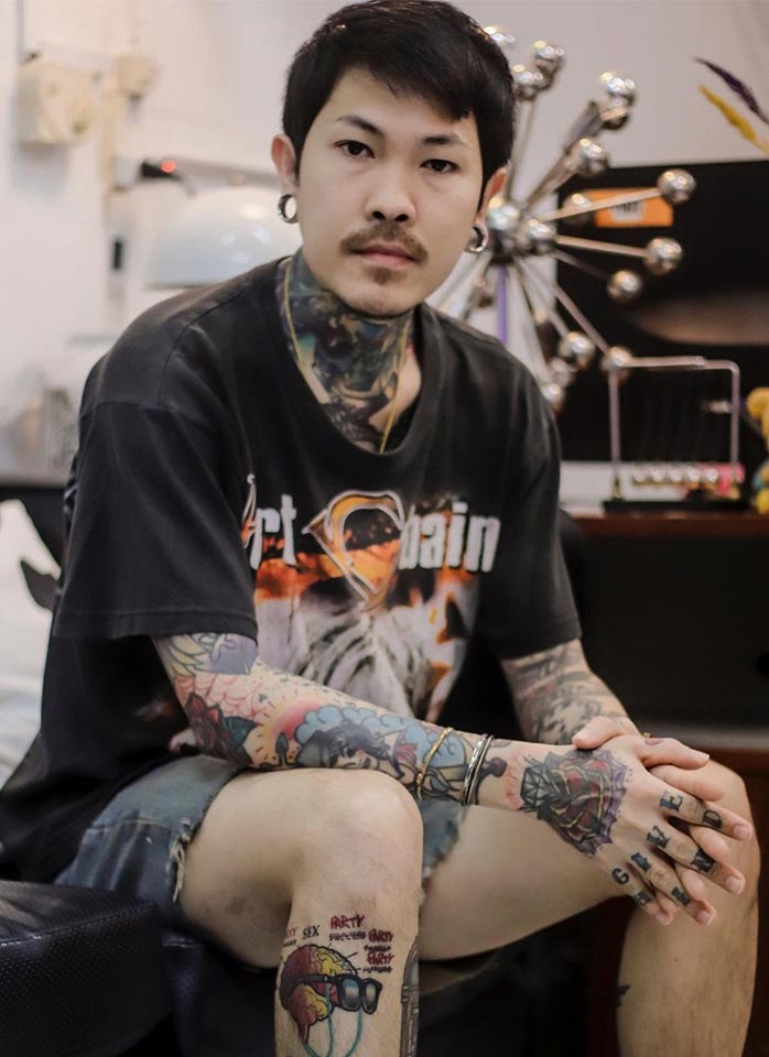 ส่องรอยสัก เจเด็ด Fedfe เน็ตไอดอลชื่อดัง ผู้นำแฟชั่นของวัยรุ่นทั่ว ...