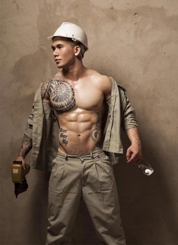 Logan Nguyen หนุ่มเพาะกาย หุ่นแซ่บ ซิกแพคบิ๊กบึ้ม ชาวเวียดนาม กับรอยสัก ...